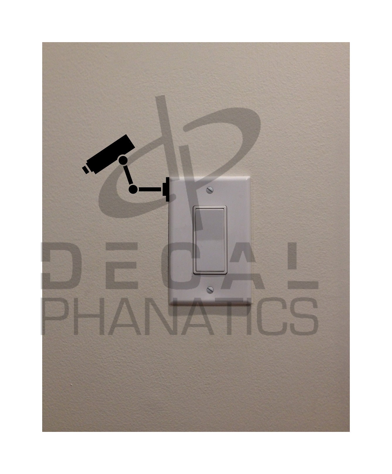 Security Camera Sticker on Light Switch 3 Bedroom/home Decor Decal - Etsy