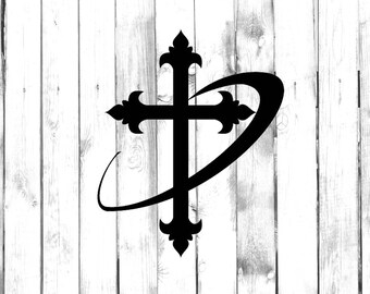 Guns & Bullets Cross Bumper Sticker Vinyl Decal Christian Holy - Etsy