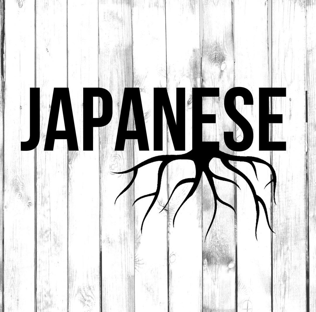 Japanese Roots Decal - Di Cut Decal - Yeti/tumbler/water Bottle/home ...