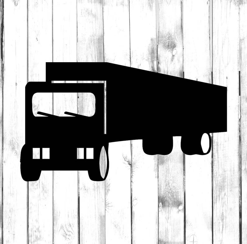 Semi Truck Decal Tractor Trailer Di Cut Decal - Etsy