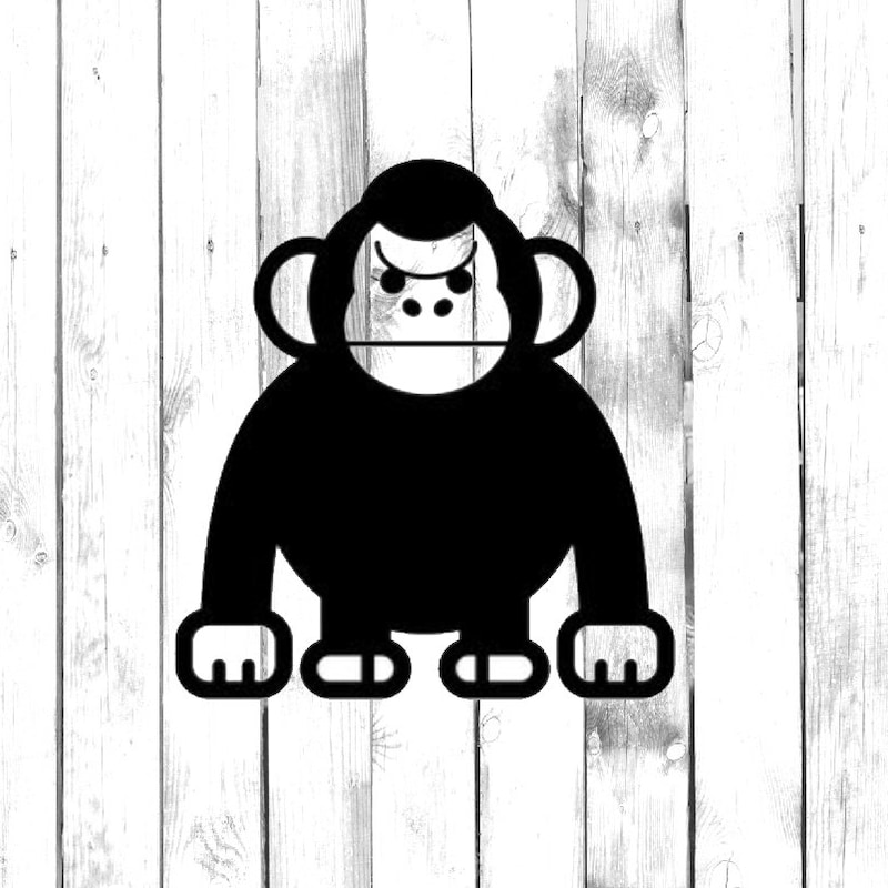 Purple Gorilla Tag Monkey - Etsy