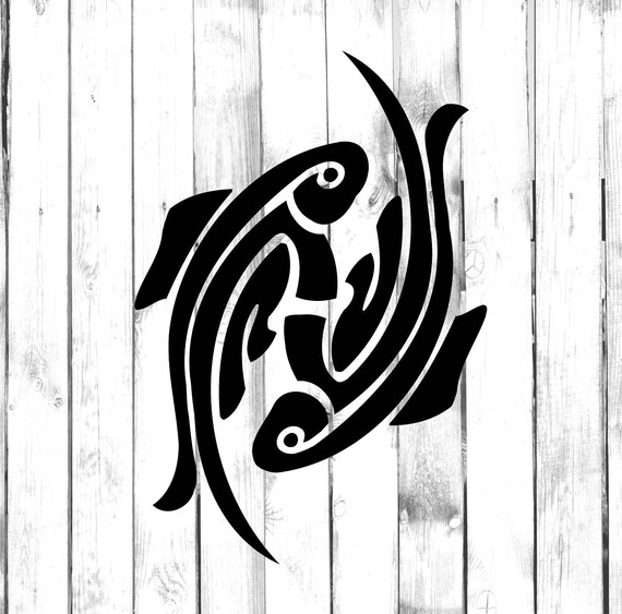 Pisces Fish Tribal