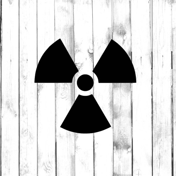 Radioactive Decal - Etsy