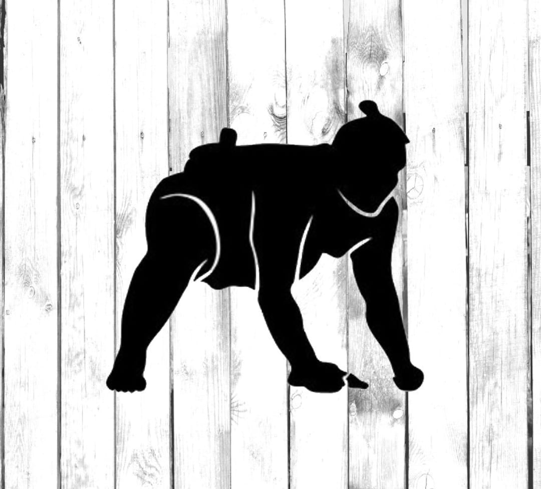 Sumo Wrestler Decal - Yeti/tumbler/water Bottle/car/laptop/truck/phone ...