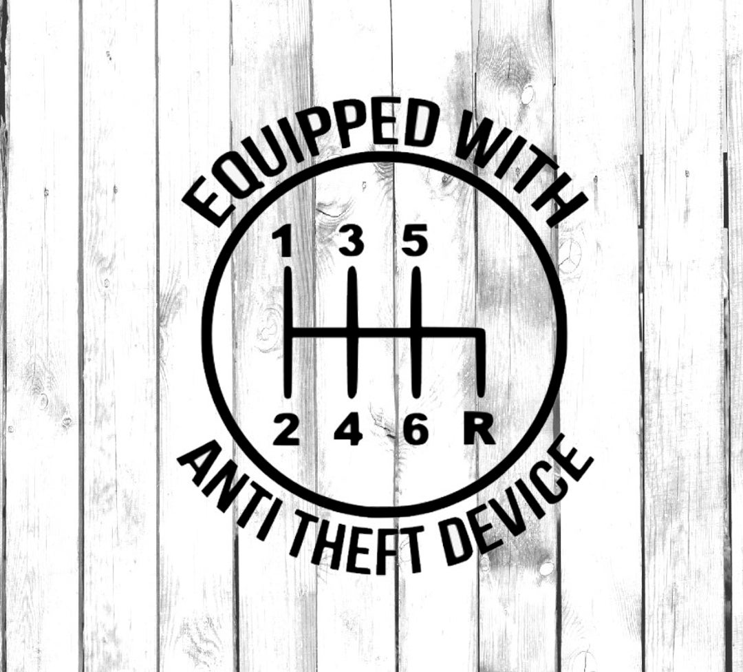 6 Speed Gear - Equipped With Anti Theft Device - Stick Shift - Manual ...