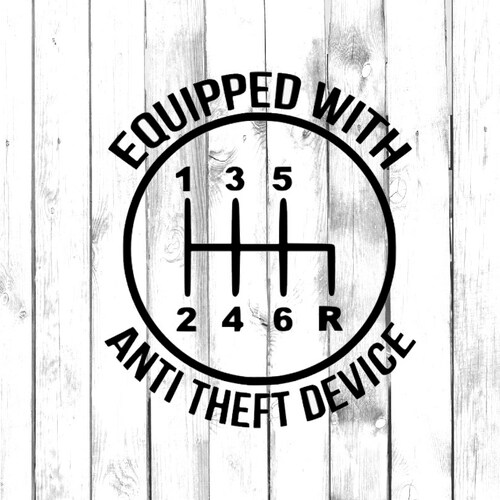 5 Speed Gear Equipped With Anti Theft Device Stick Shift - Etsy