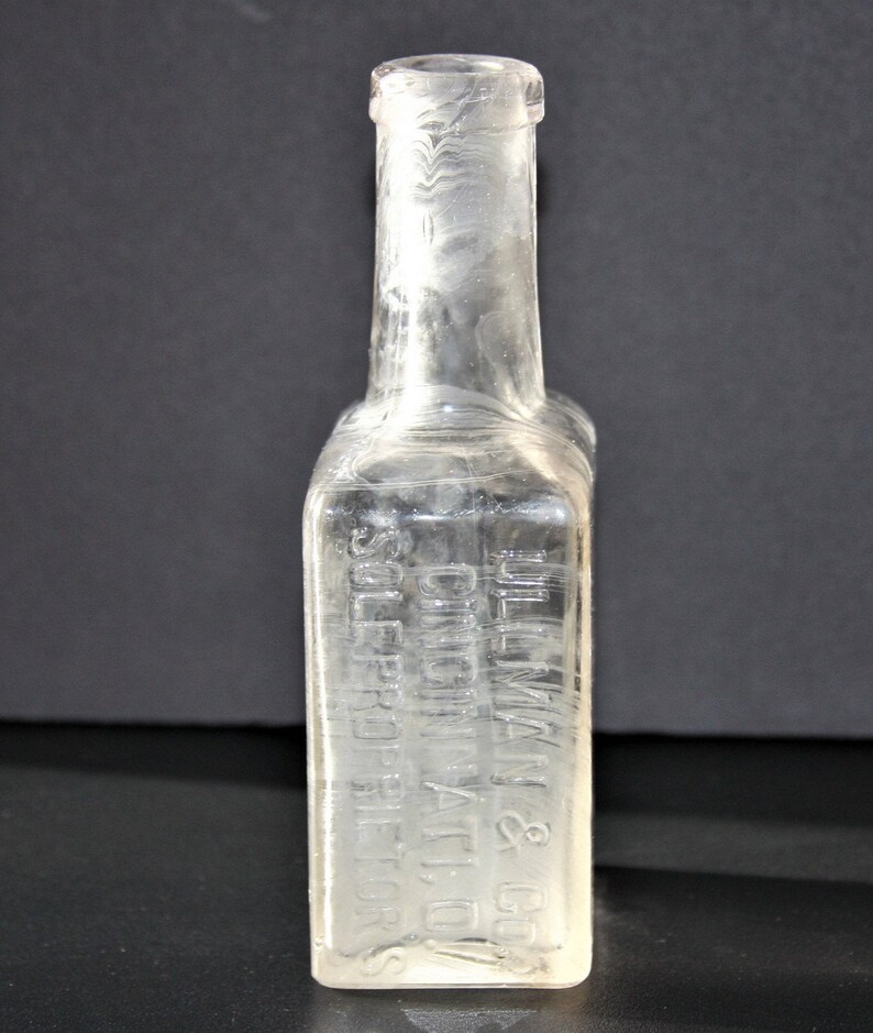 Antique Planter Rye Whiskey Bottle With Swirled and Iridescent Surface ...