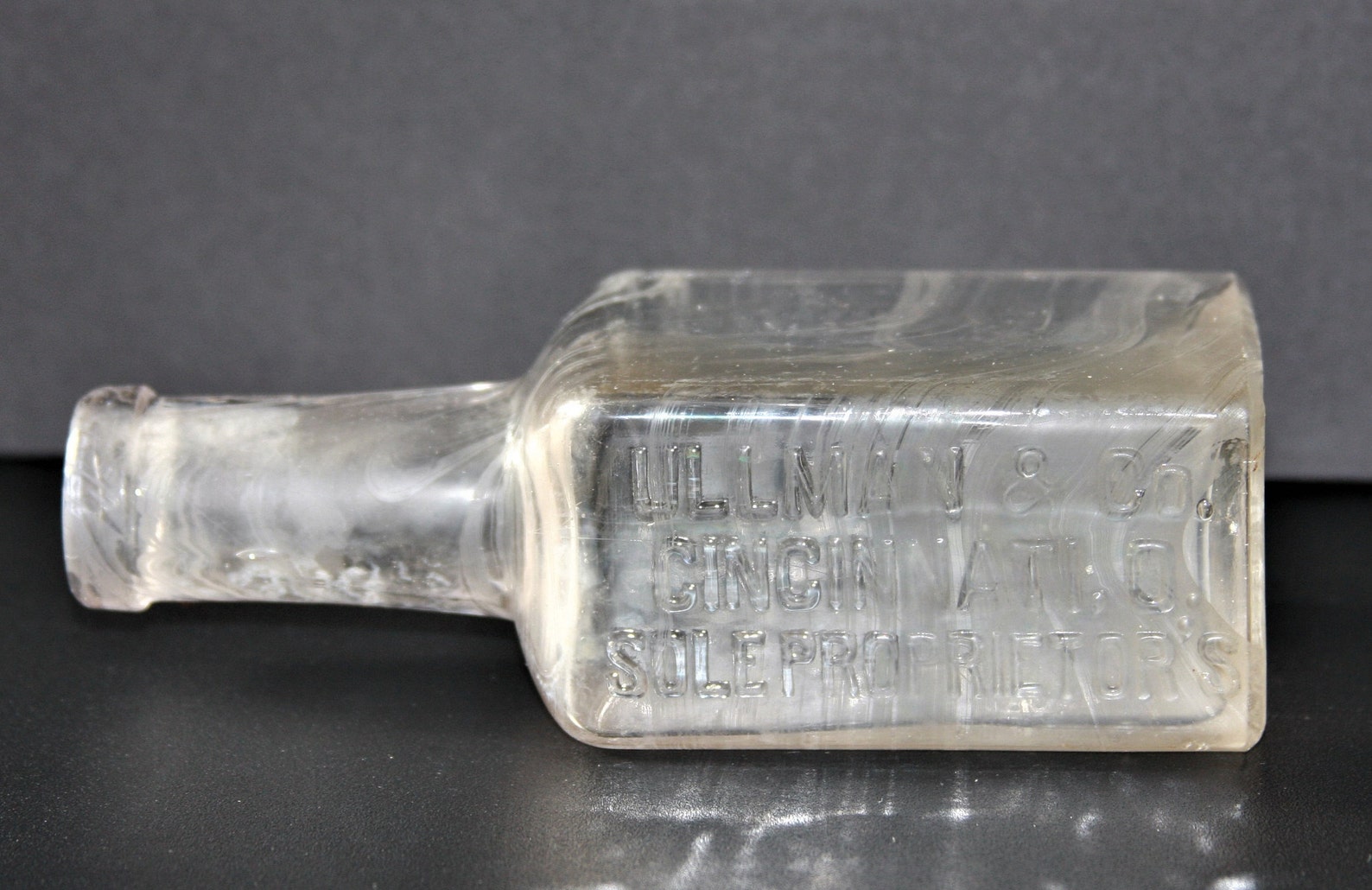 Antique Planter Rye Whiskey Bottle With Swirled and Iridescent Surface ...