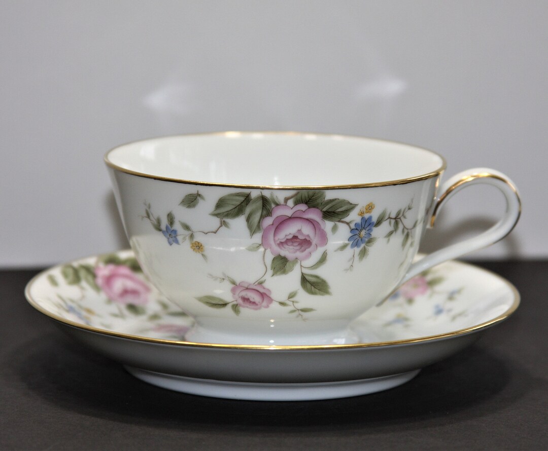 1950s Noritake Tea Cup and Saucer Set. Made in Japan Firenze U.S ...