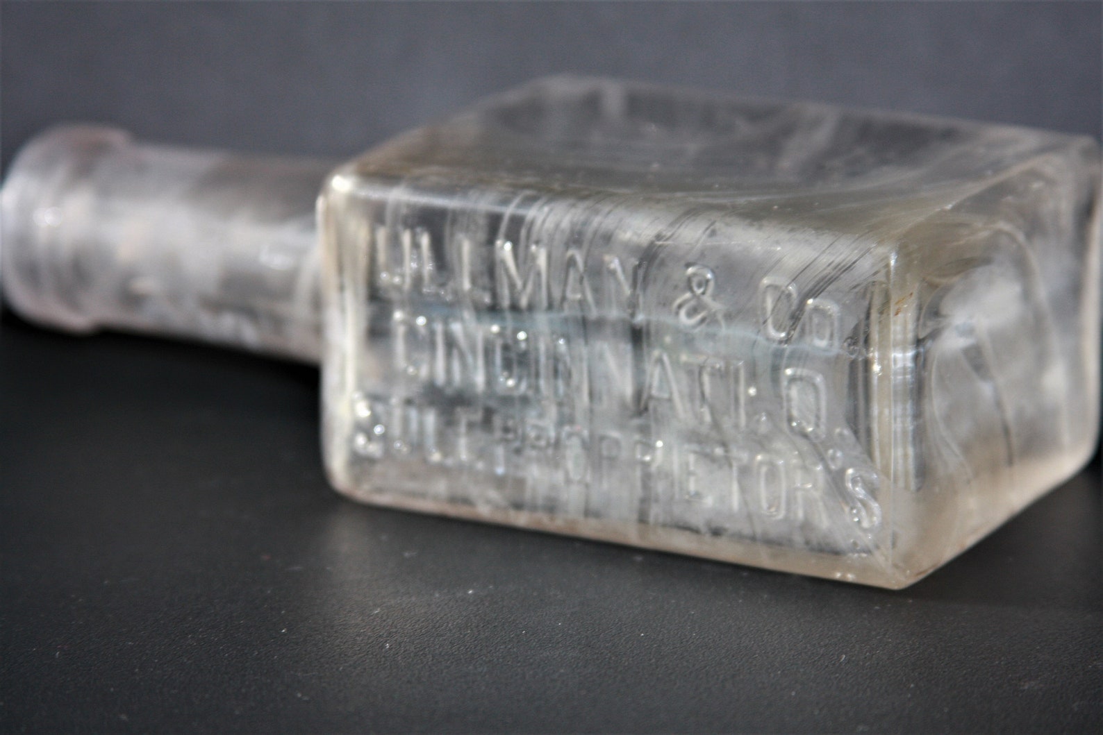 Antique Planter Rye Whiskey Bottle With Swirled and Iridescent Surface ...