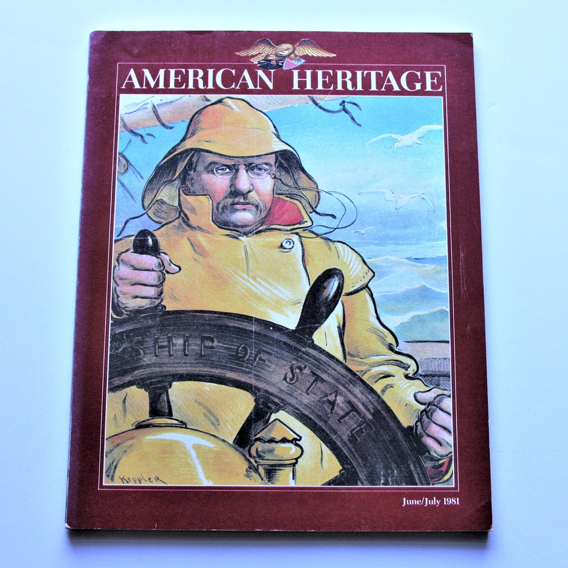 1981 American Heritage Magazine. Volume 32/no 4. Historical - Etsy