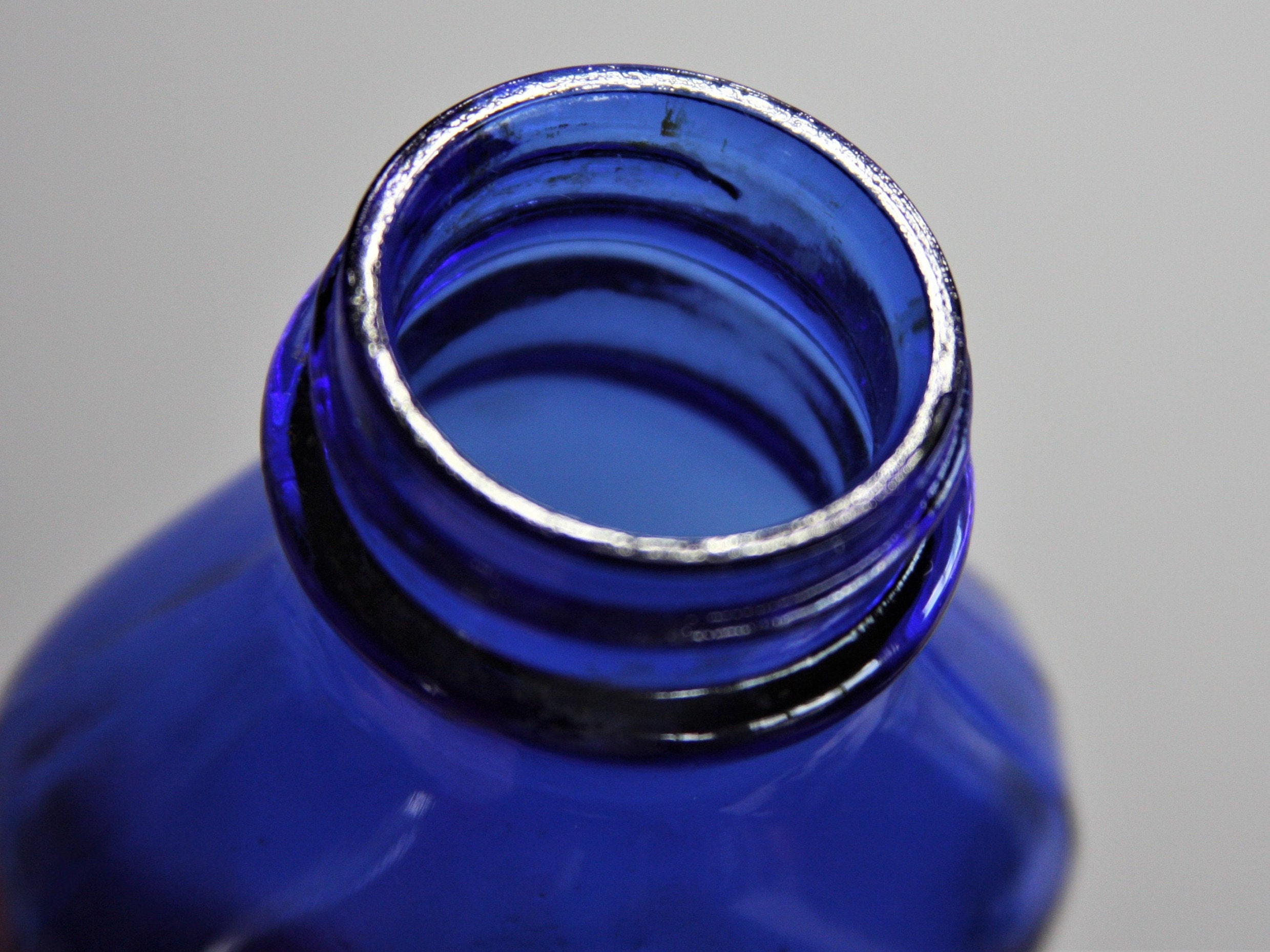 Early 1900s Genuine Phillips Bottle. Cobalt Blue Apothecary Bottle ...