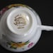 1950s English Castle Tea Cup and Saucer. Made in Staffordshire, England ...