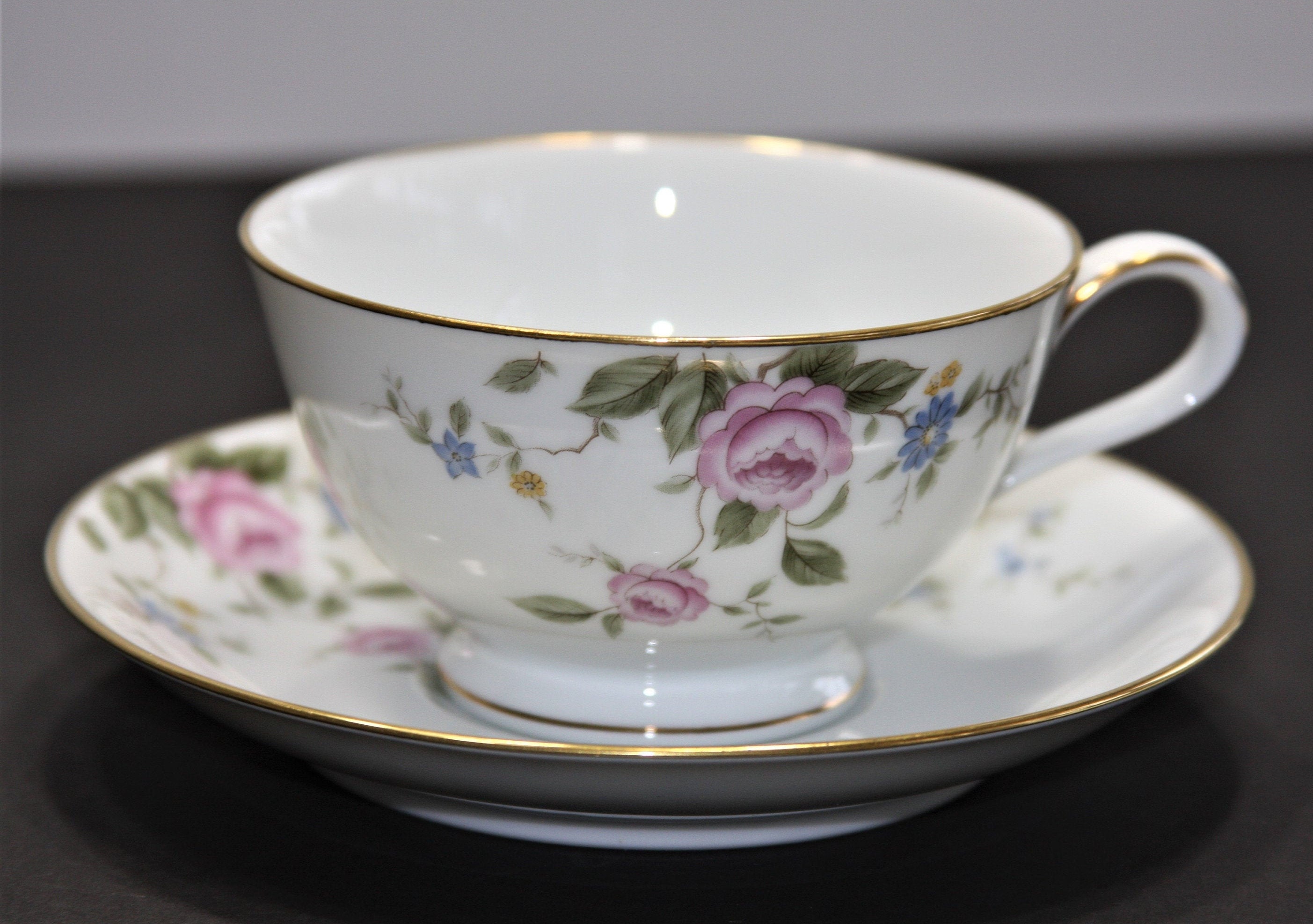 1950s Noritake Tea Cup and Saucer Set. Made in Japan Firenze U.S ...