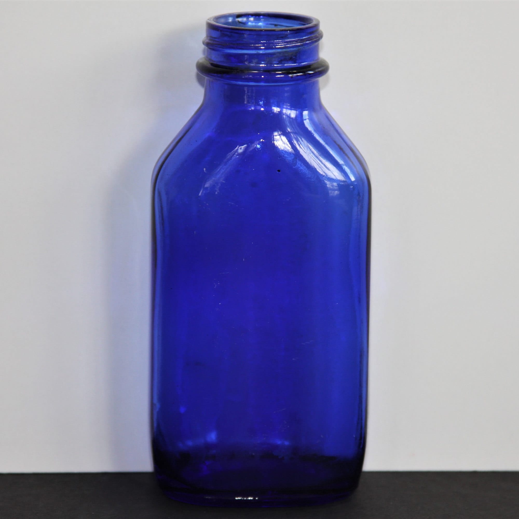 Early 1900s Genuine Phillips Bottle. Cobalt Blue Apothecary Bottle ...