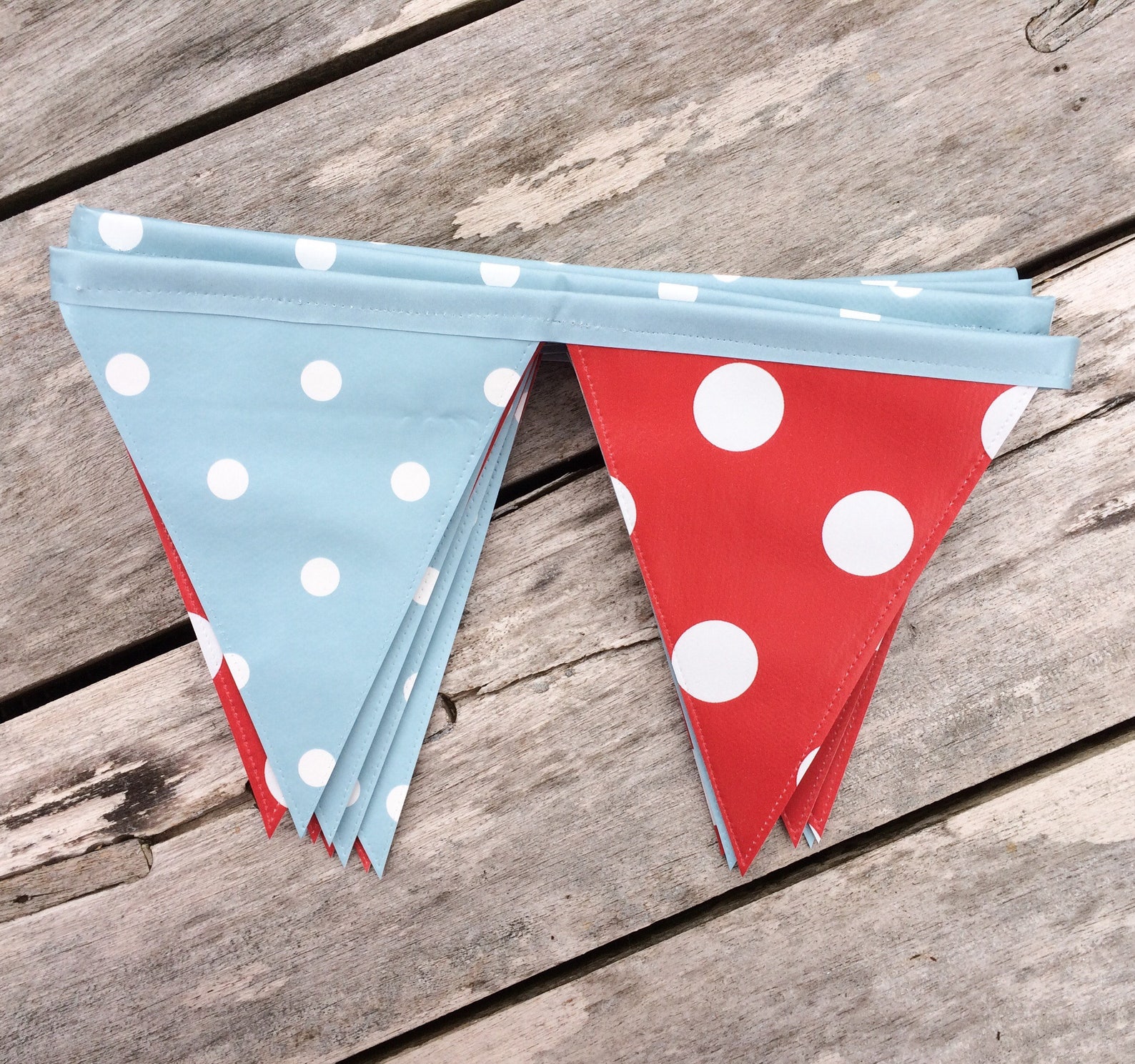Outdoor Bunting Garden Bunting Oilcloth Bunting Waterproof - Etsy UK