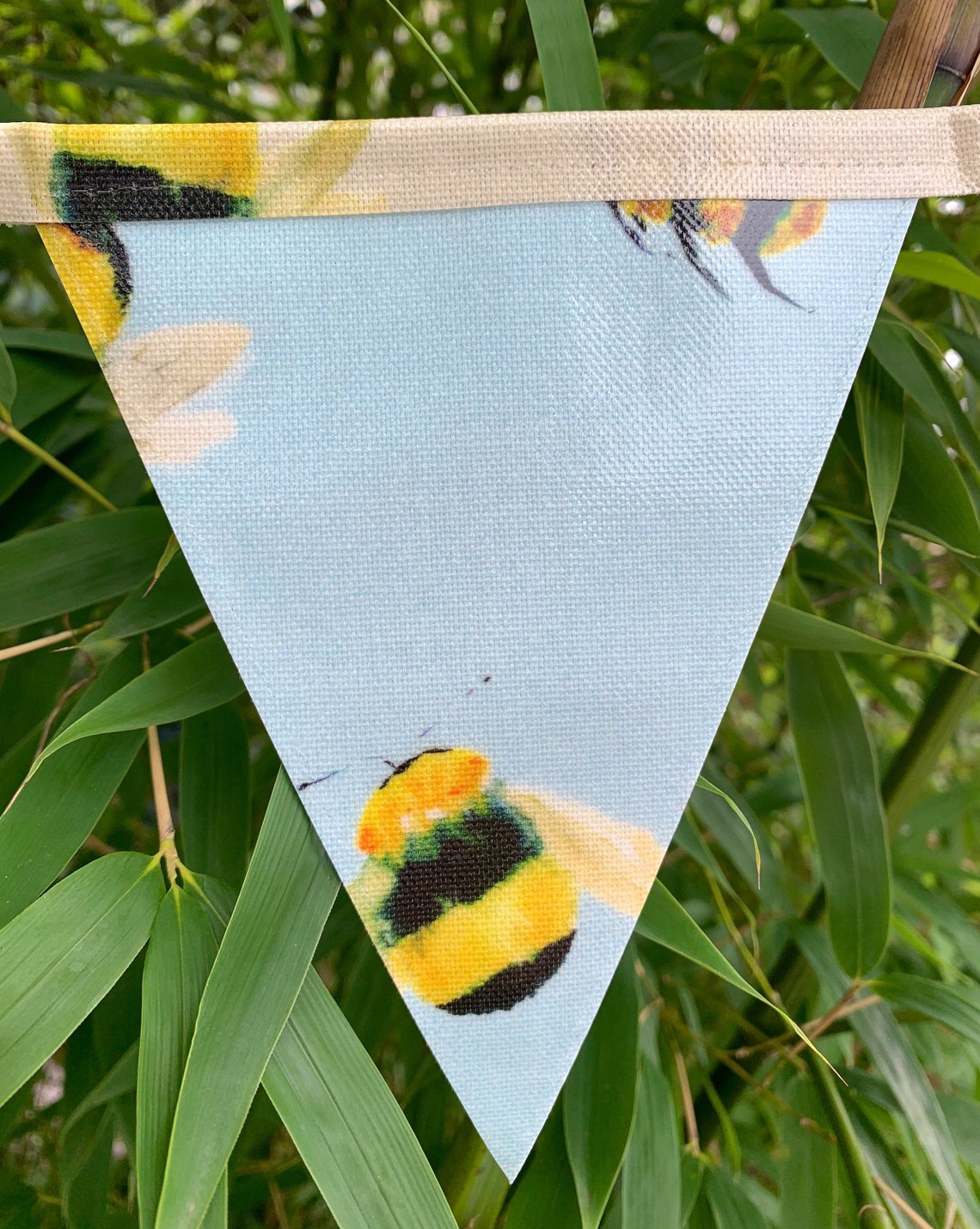 Bee Bunting Waterproof Bee Bunting Gardening Gift Garden - Etsy UK
