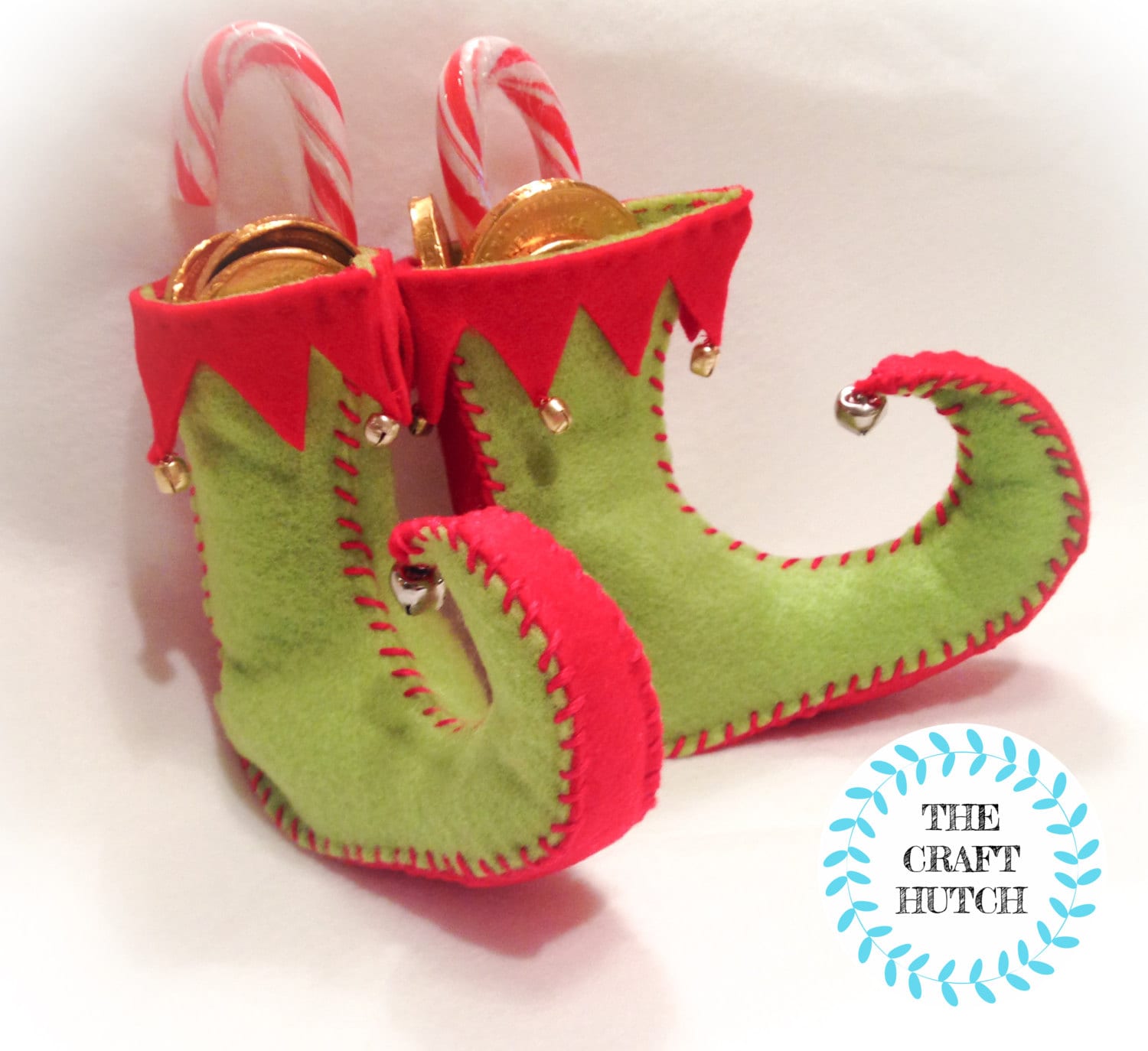 Elf Clothes Elf Shoes Christmas Decoration Pair of Small - Etsy UK