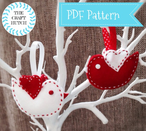 Craft PDF Pattern Make Your Own Instant Download Love PDF | Etsy
