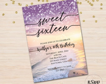 Beach Sweet 16 | Etsy