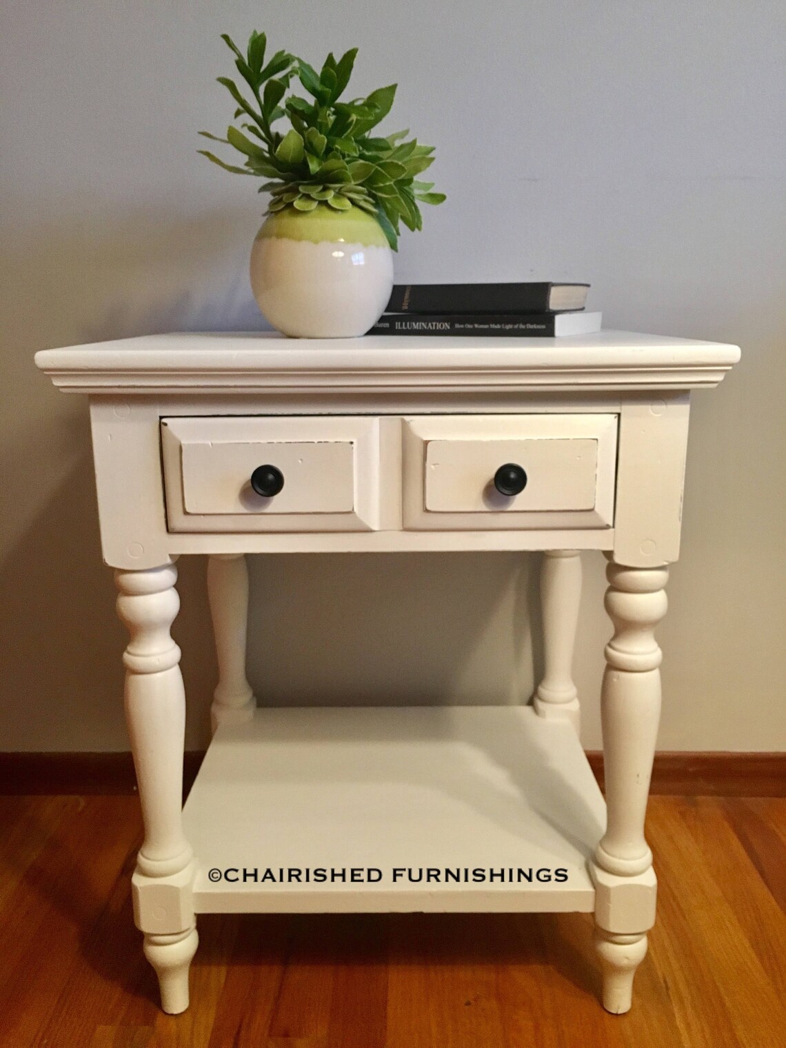 SOLD Cottage Style Night Stand - Etsy