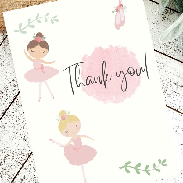 Ballet Thank You - Etsy