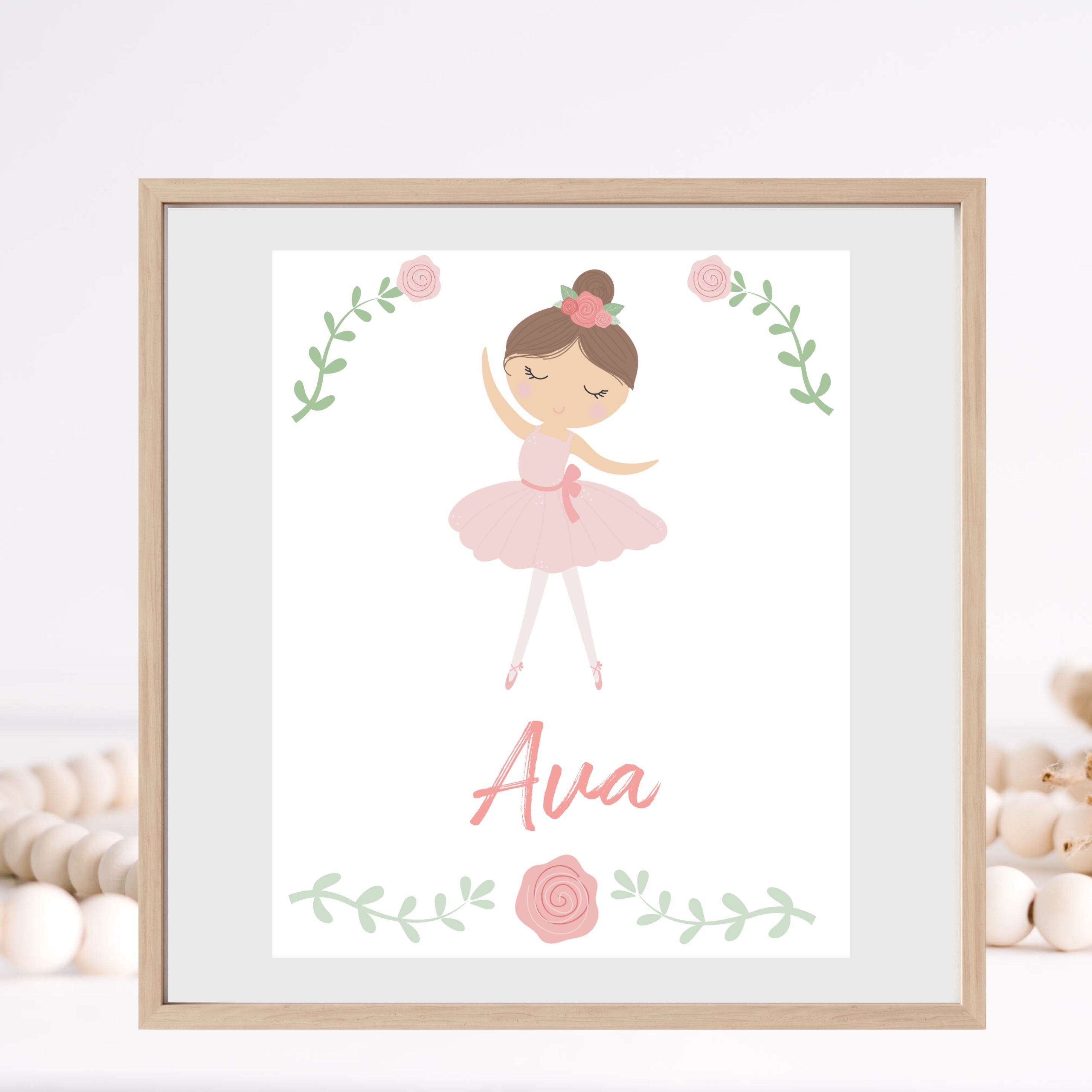 Editable Ballerina Party Sign, Ballerina Birthday Decorations ...