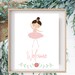 Ballerina Welcome Sign 8 X 10 | Printable Sign | Ballet Birthday Party ...
