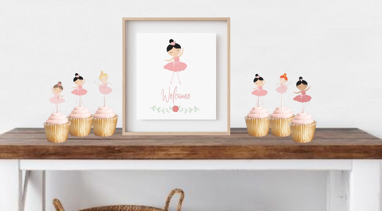 Printable Ballerina Welcome Sign 8 X 10 | Printable Sign | Ballet ...