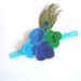Peacock Headband, Baby Headband, Girl Headband, Adult Headband,children ...
