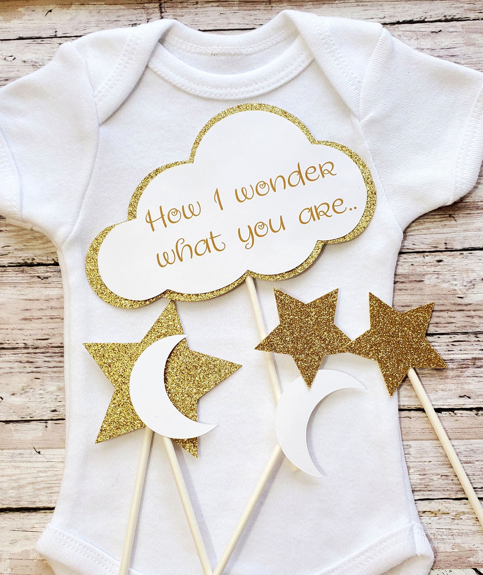 Twinkle Twinkle Little Star 5 Piece Centerpiece Twinkle Star | Etsy