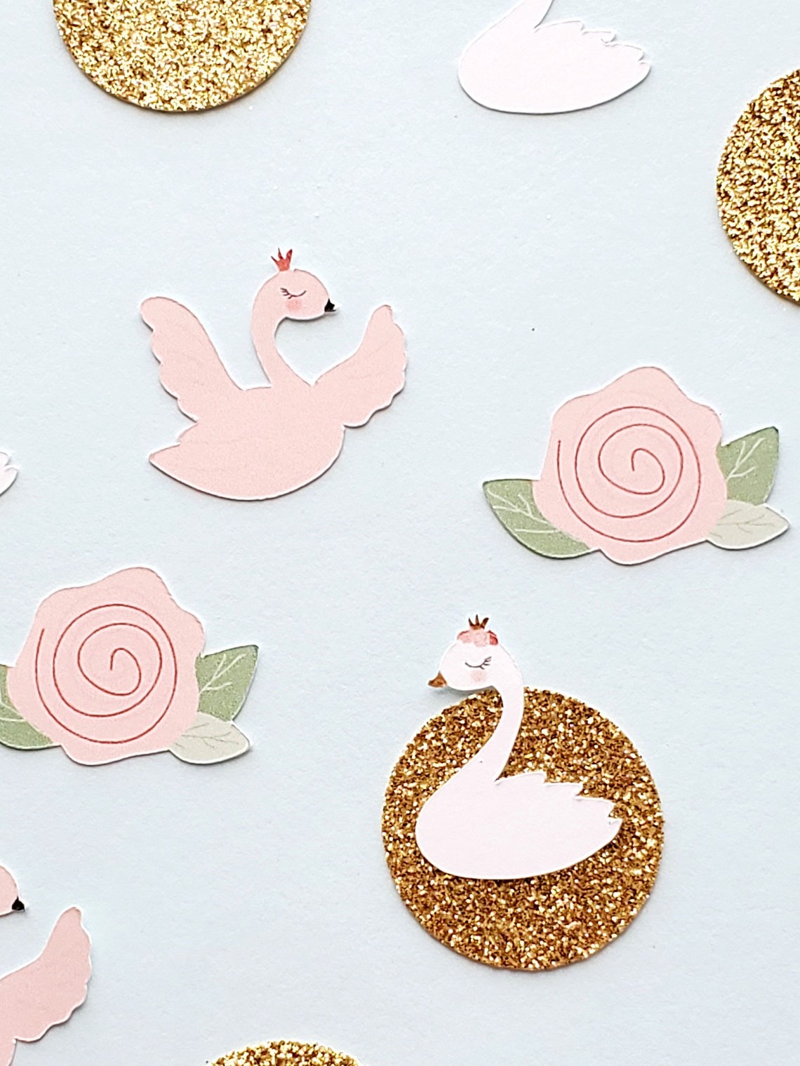 Swan Princess Birthday Party Confetti | Swan Princess Baby Shower | the ...