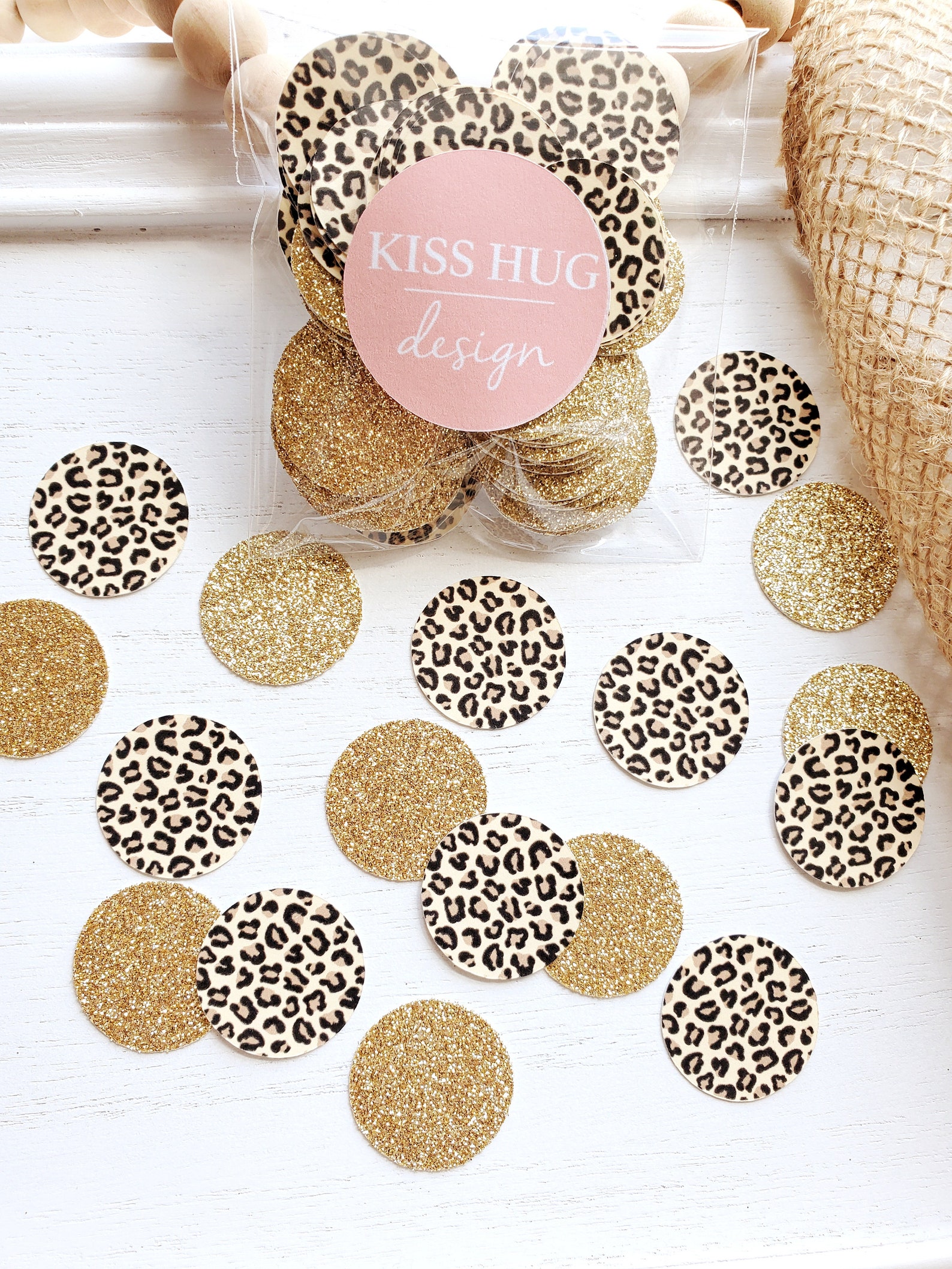 Animal Print Confetti | Leopard/cheetah Print Confetti | 100 Pieces ...