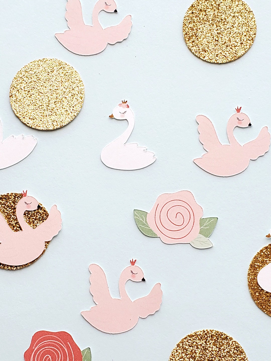 Swan Princess Birthday Party Confetti | Swan Princess Baby Shower | the ...