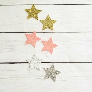 Gold Glitter Star Confetti, Table Confetti, Birthday Confetti, Party ...