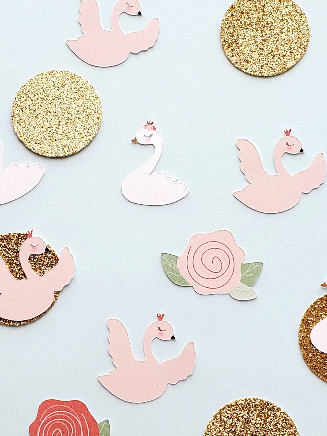 Swan Princess and Ballerina Small Party Set | Ballerina Cupcake Toppers ...