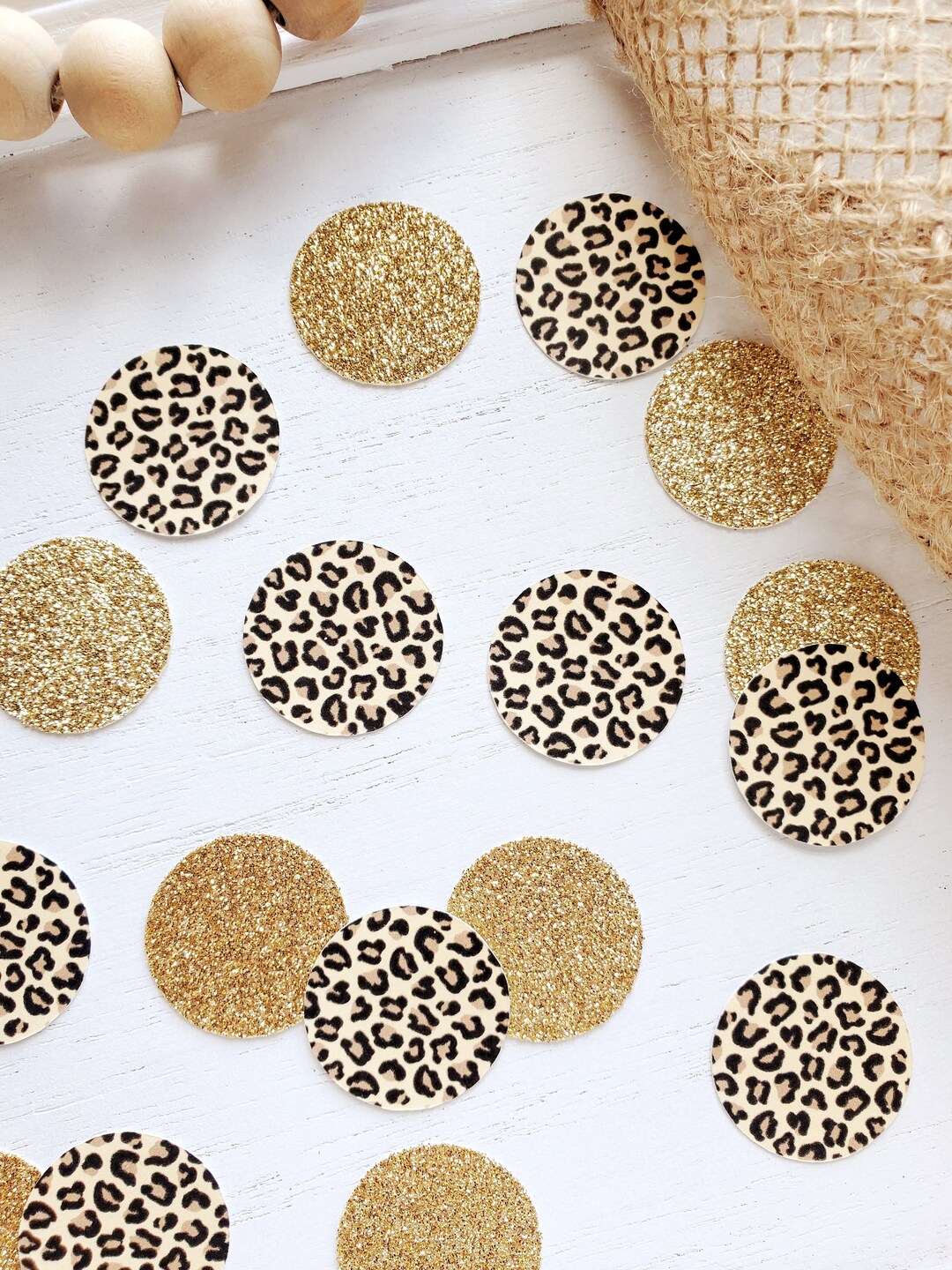Animal Print Confetti | Leopard/cheetah Print Confetti | 100 Pieces ...
