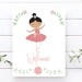 Ballerina Welcome Sign 8 X 10 | Printable Sign | Ballet Birthday Party ...