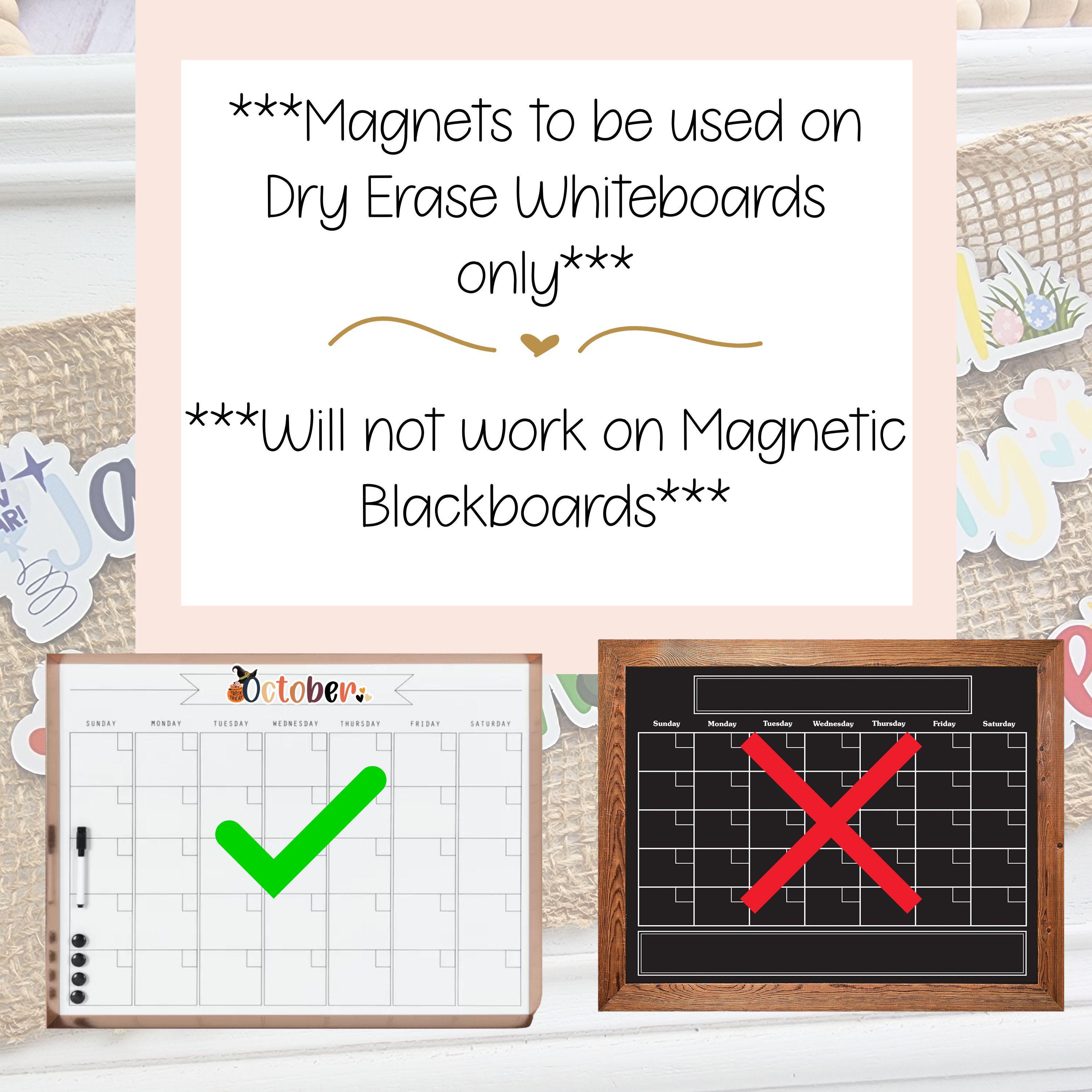 November Calendar Month Magnets | Custom Magnets for Whiteboards ...