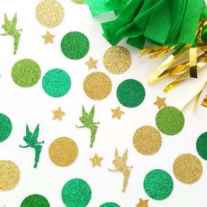 Green Fairy Confetti- Table Confetti- Birthday Confetti- Party ...