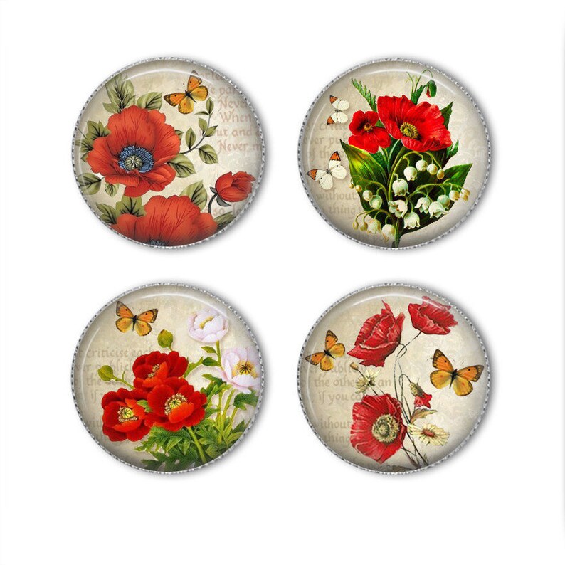 Mockup for Magnets. Digital Photo Template for 1 Inch Round - Etsy