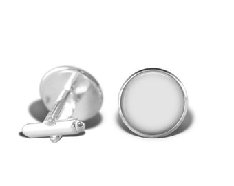 Personalized Cufflinks Digital Photo Template for Silver Round | Etsy