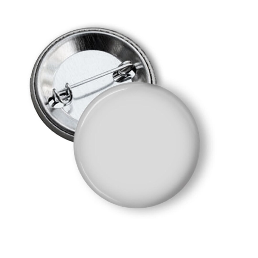 Digital Photo Template for 1.5 Inch Pin Back Button on White Background ...