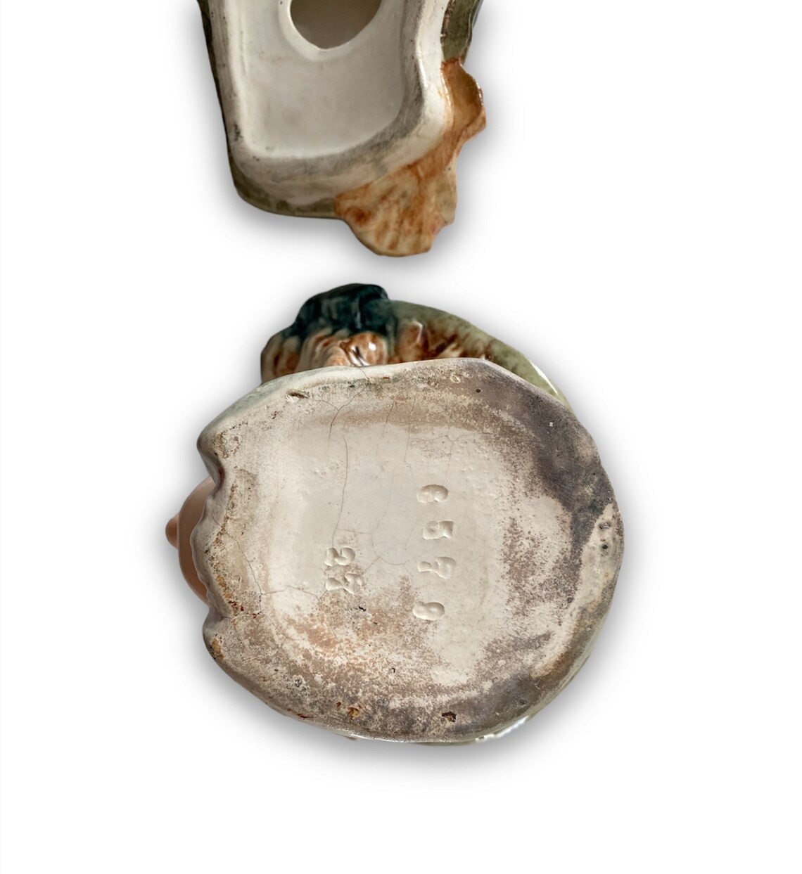 Antique Majolica Toby Figural Tobacco Jar man With Large - Etsy