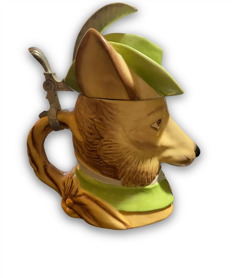 Rare Vintage Figural Fox Robin Hood German Beer Stein Circa 1990s - Etsy