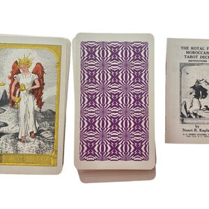Very Rare the Royal FEZ Moroccan Tarot Deck 1975 KAPLAN, Stuart R ...