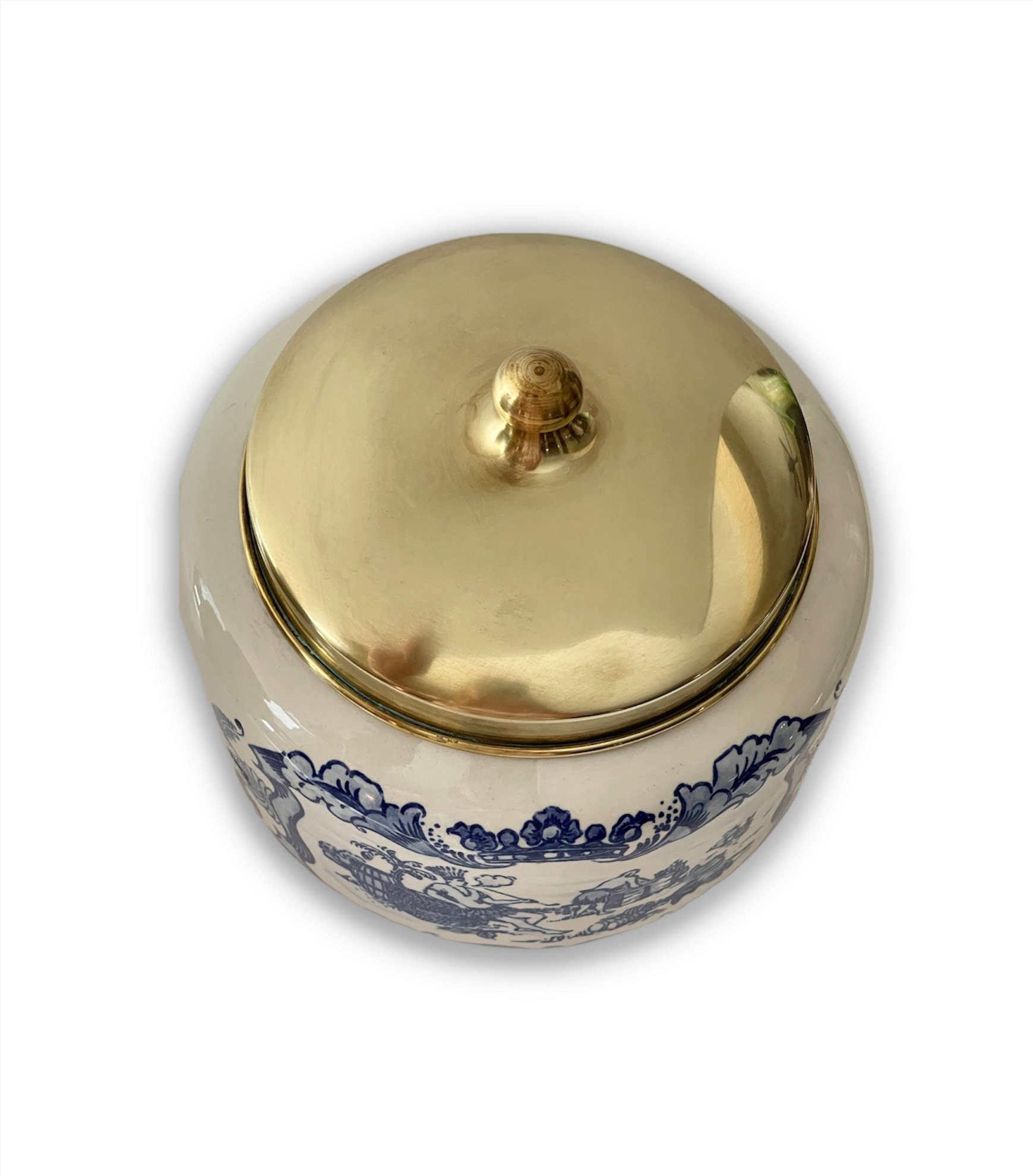 Fantastic Antique Delft Tobacco Humidor Jar Gouda Holland - Etsy