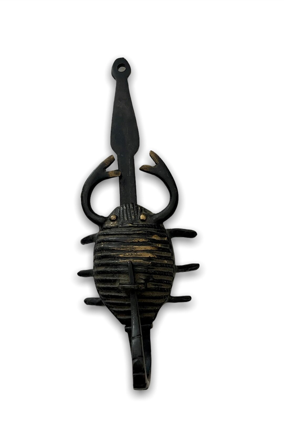 Vintage Style Scorpion Door Lock Handmade Metal Cast Padlock & Long Key ...