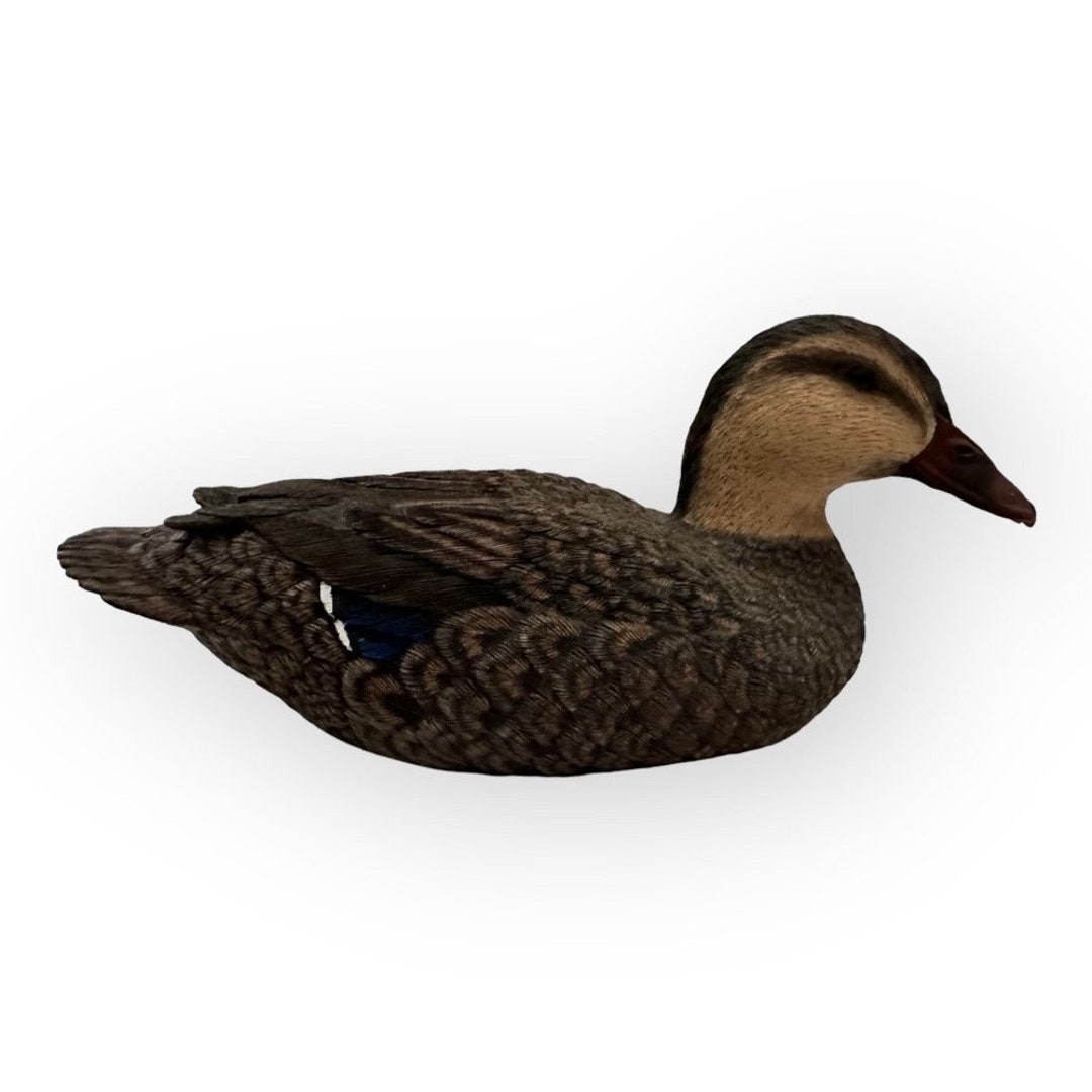 Gary Huntington Collection Composition Duck Decoy Hen Mallard Numbered ...