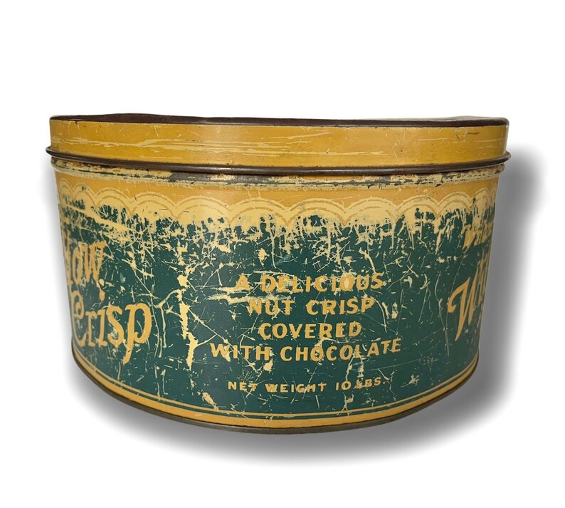 Vintage 1930s Willards Willow Crisp Chocolates 10 Lb. - Etsy
